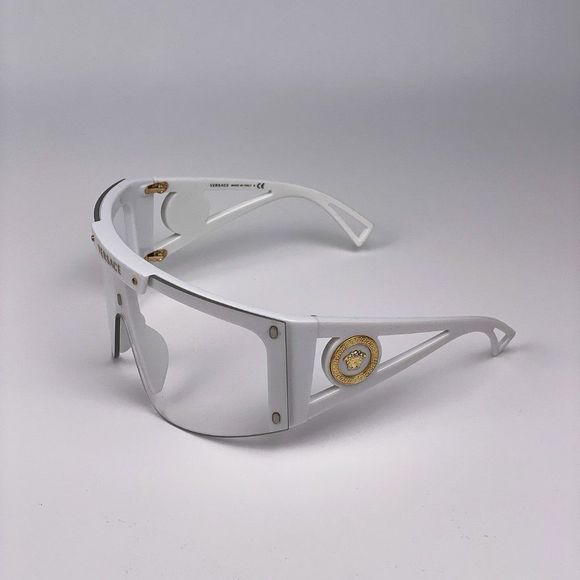 Versace | Accessories | Versace Ve4393 41w Sunglasses Magnetic Lens Shield Woman | Poshmark